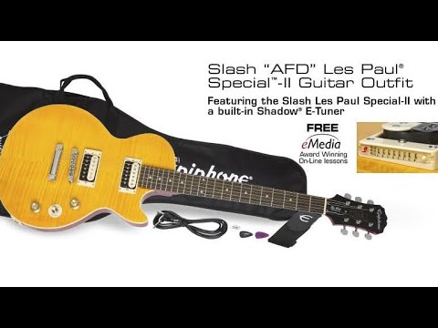 Ephiphone Slash “AFD” Les Paul unboxing - YouTube