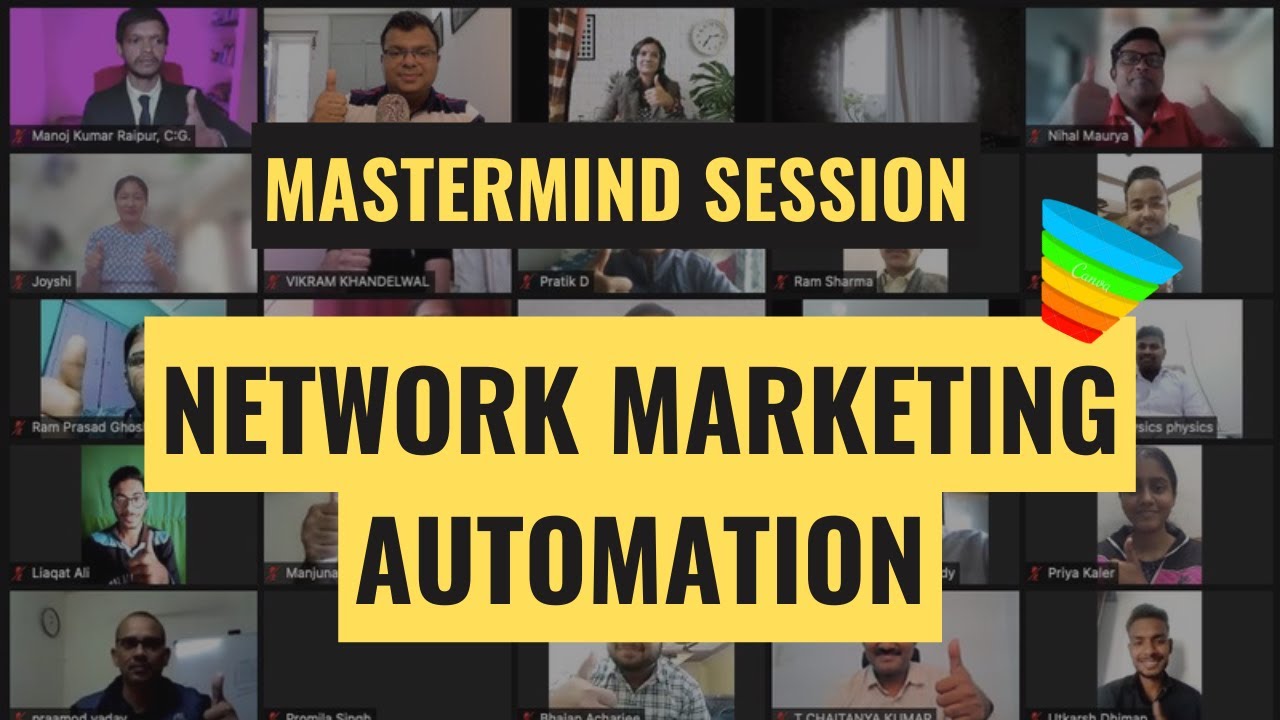 Network Marketing Business Automation (Mastermind Session with DNA Club Members) - YouTube