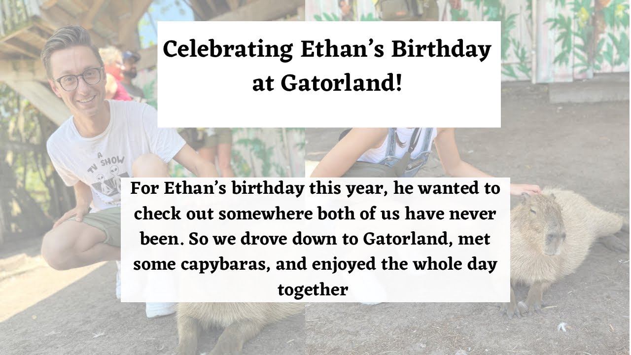 Celebrating Ethan's Birthday at Gatorland! |VLOG| - YouTube