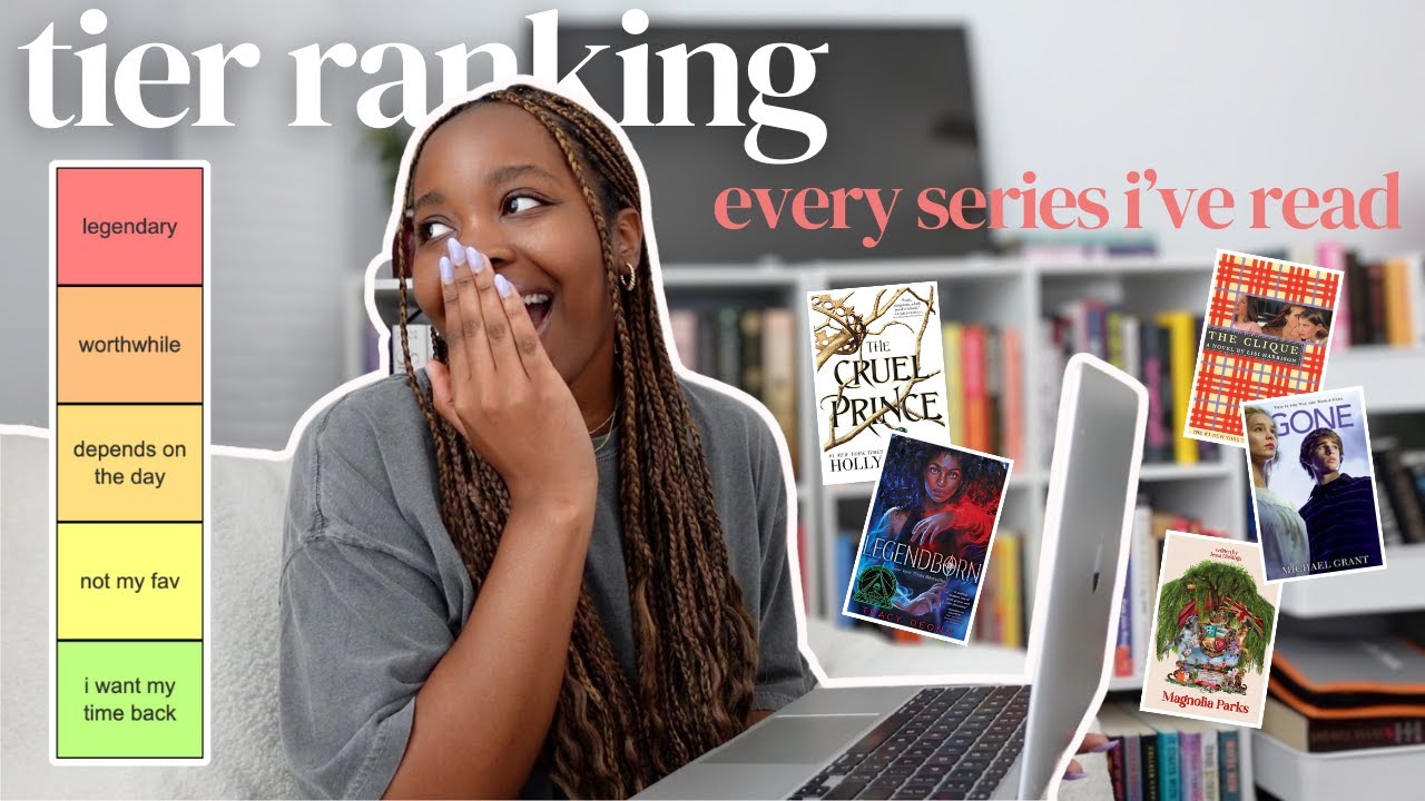 tier ranking every book series i’ve ever read 📚 - YouTube