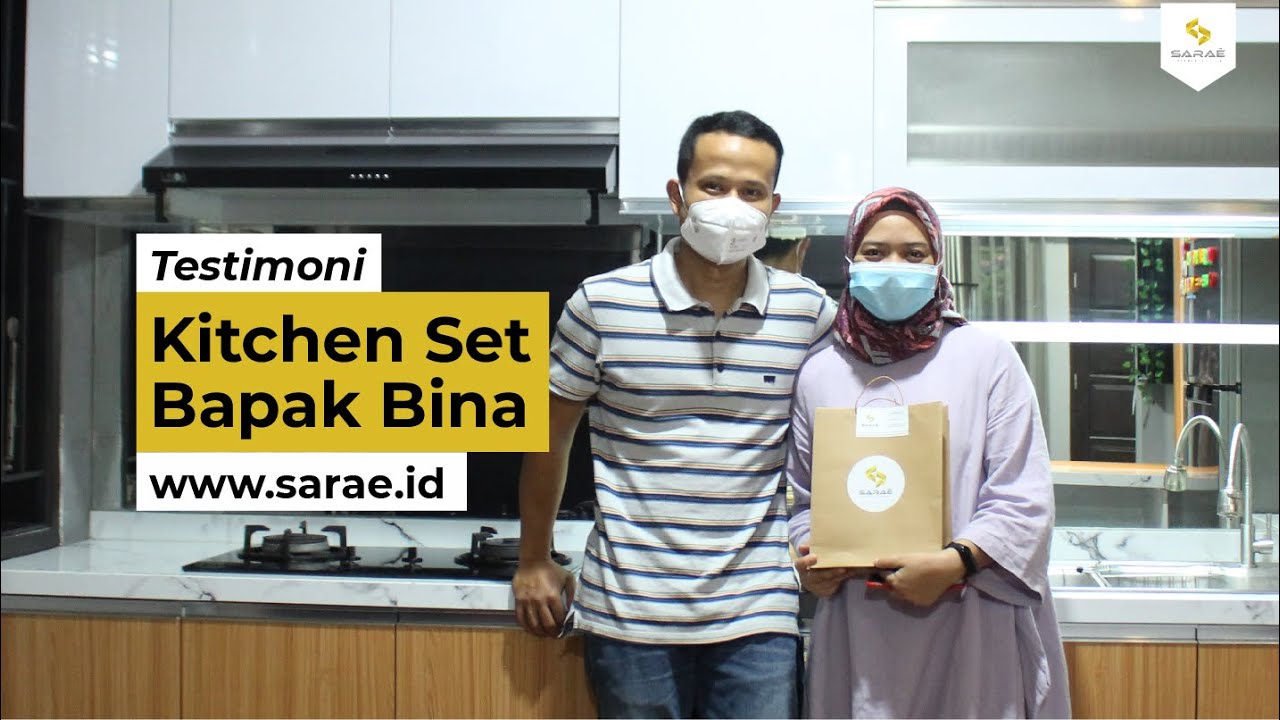 TESTIMONI KITCHEN SET DAN MEJA ISLAND BAPAK BINA - YouTube