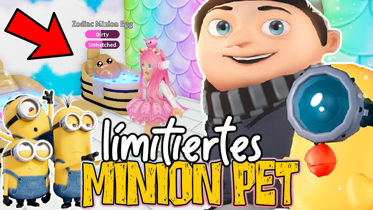 MINION PET 😍 (Zodiac Minion Chick 🐥) in Adopt Me! Roblox Update DEUTSCH ...