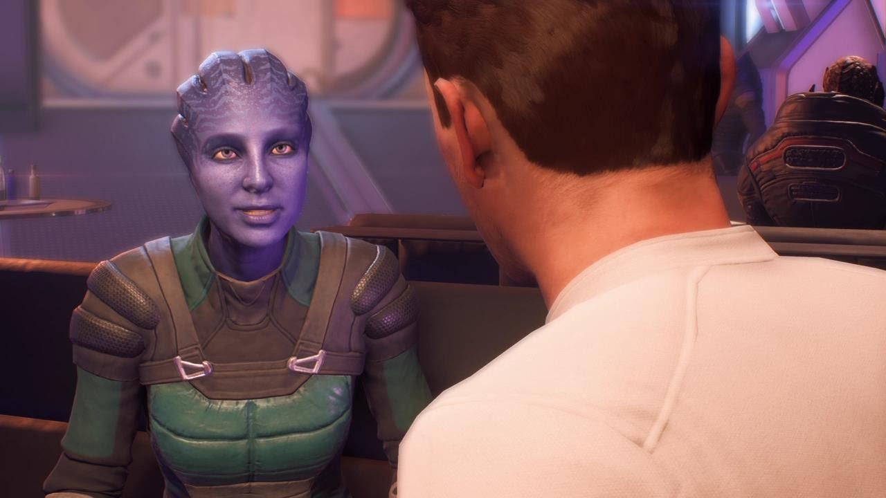 Mass Effect Andromeda Keri Romance - YouTube