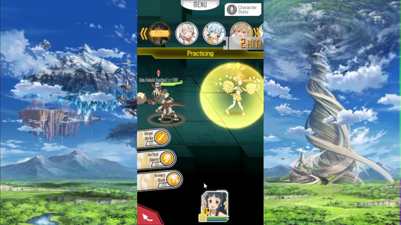 [SAO:MD] Cheergirls (Holy element) Banner and Yui Ranking First Look - YouTube