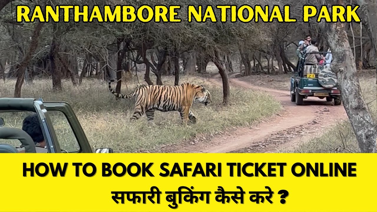 How to Book Ranthambore Tiger Safari Tickets Online| Ranthambore ...
