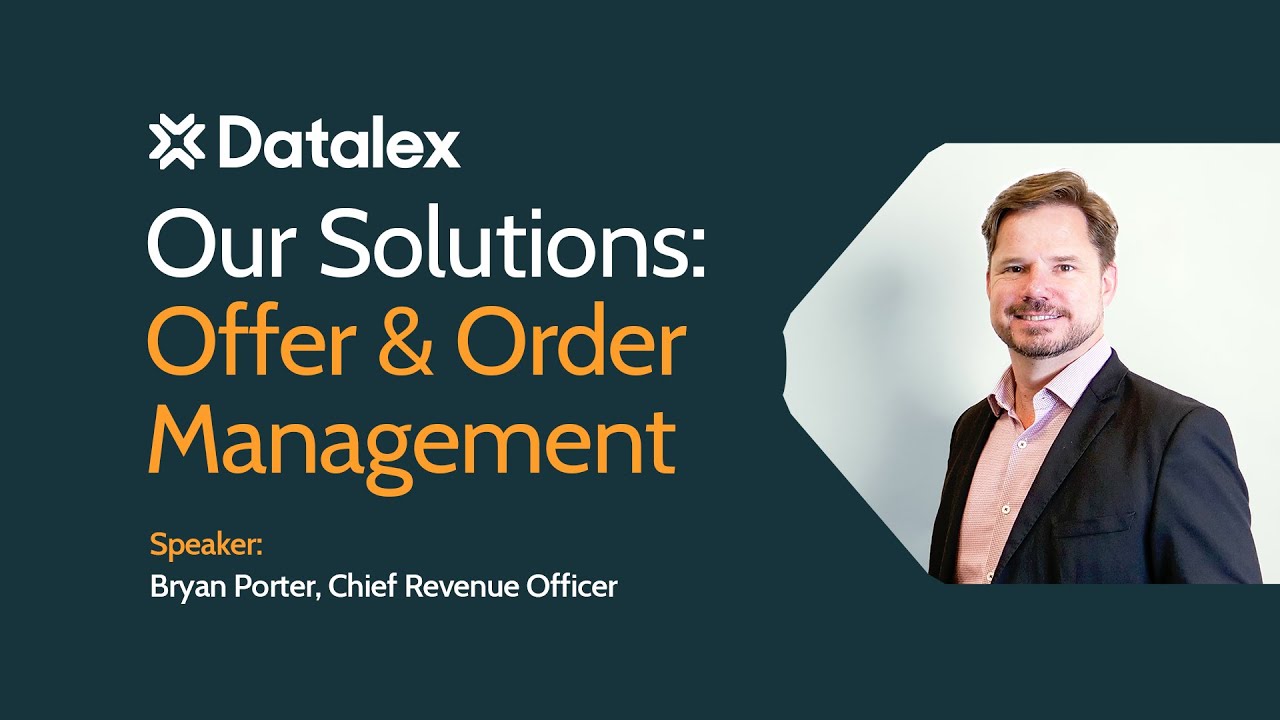 Datalex Offer, Order Management and Pricing AI Solutions - YouTube