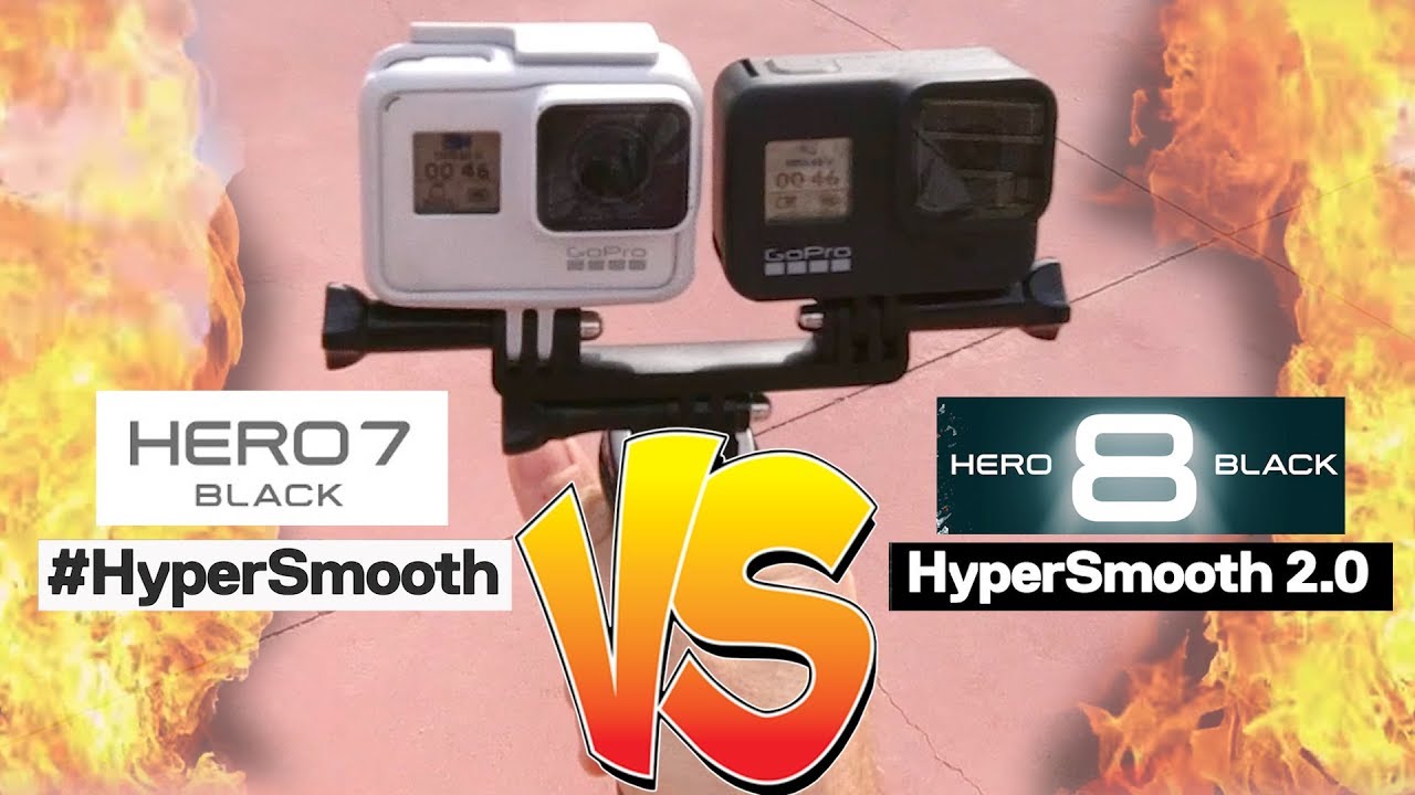 🔥GOPRO HERO 7 vs 8: (HYPERSMOOTH) - ¿Mejora? - YouTube