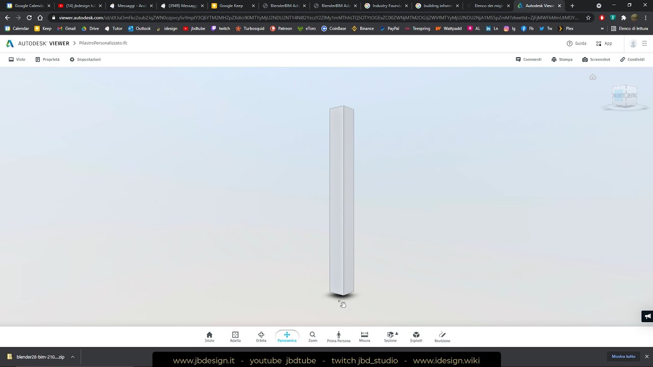 Video Guida - Esporta Oggetto BIM in Formato IFC, Interoperabilità con ...