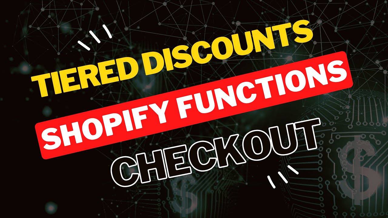 How to Implement Tiered Discounts by Spend in Shopify Using Functions | Step-by-Step Guide - YouTube