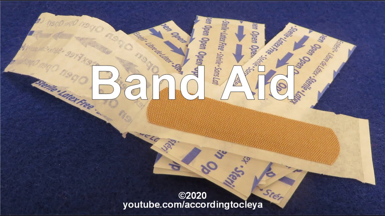 Band Aid pronunciation according to Cleya - YouTube