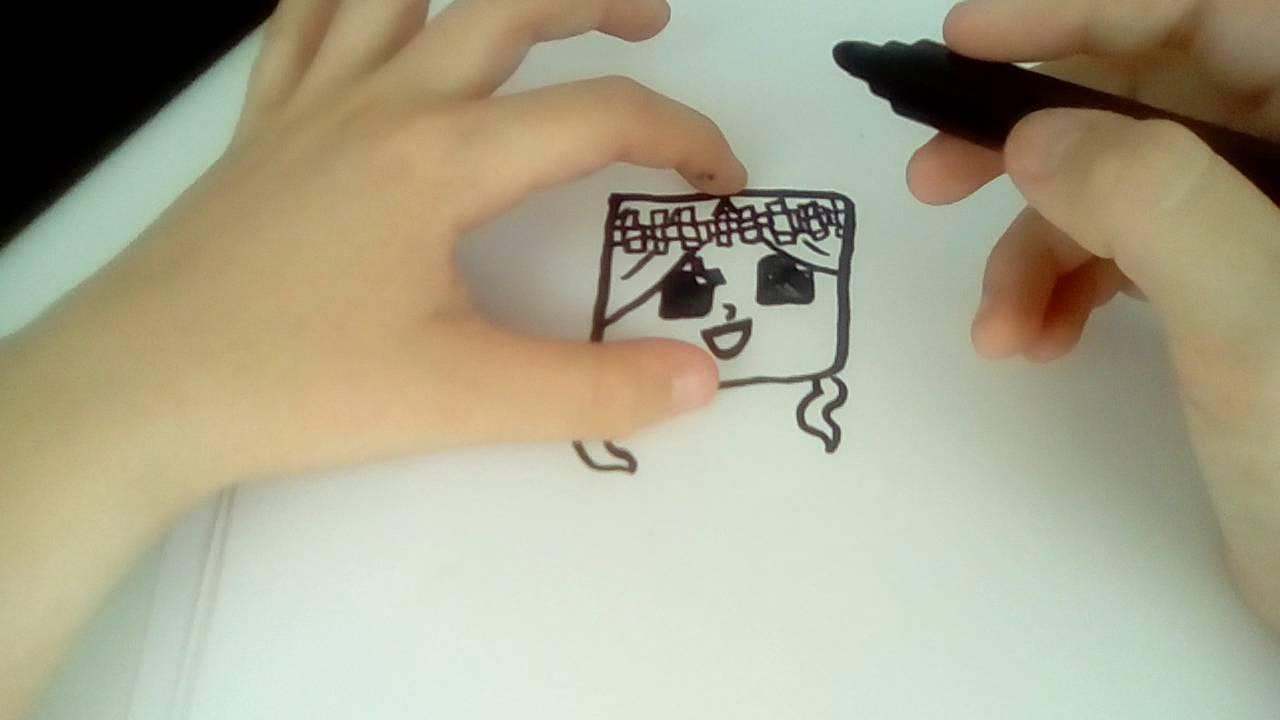 How to draw little Carly / little Kelly - YouTube