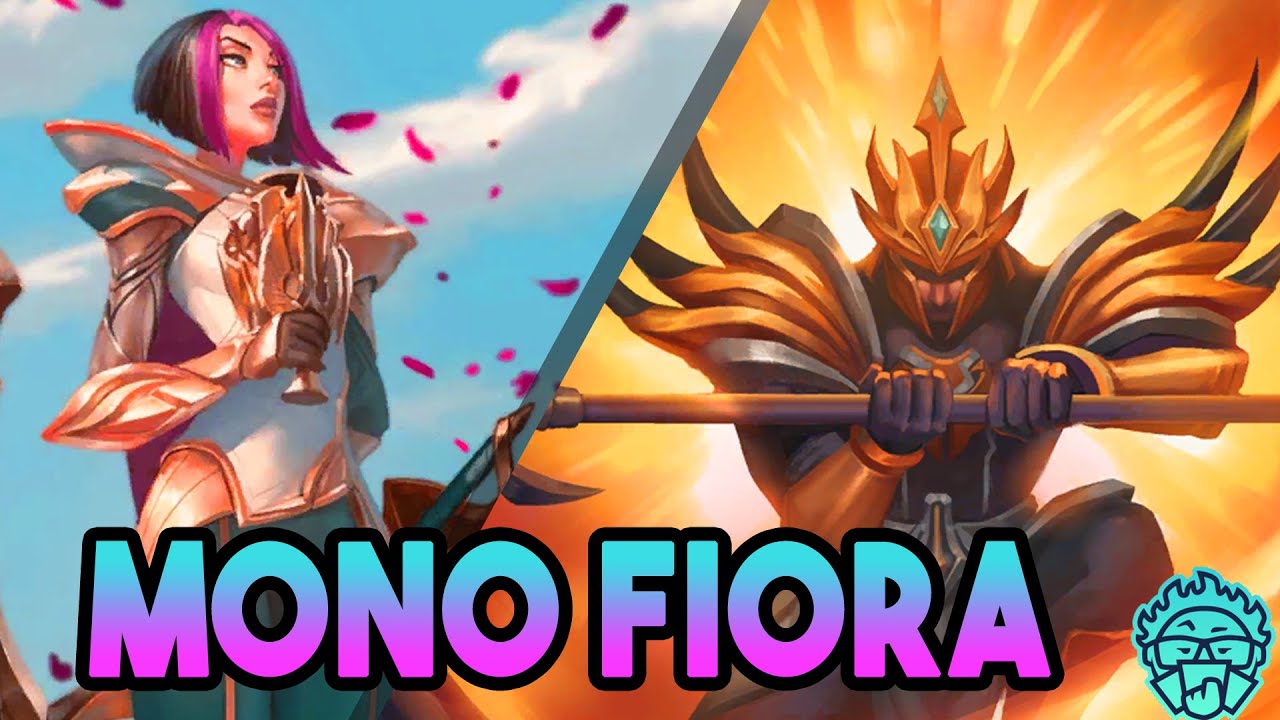 Crazy Fiora Golden Aegis Deck | Demacia & Frejlord | Legends of ...