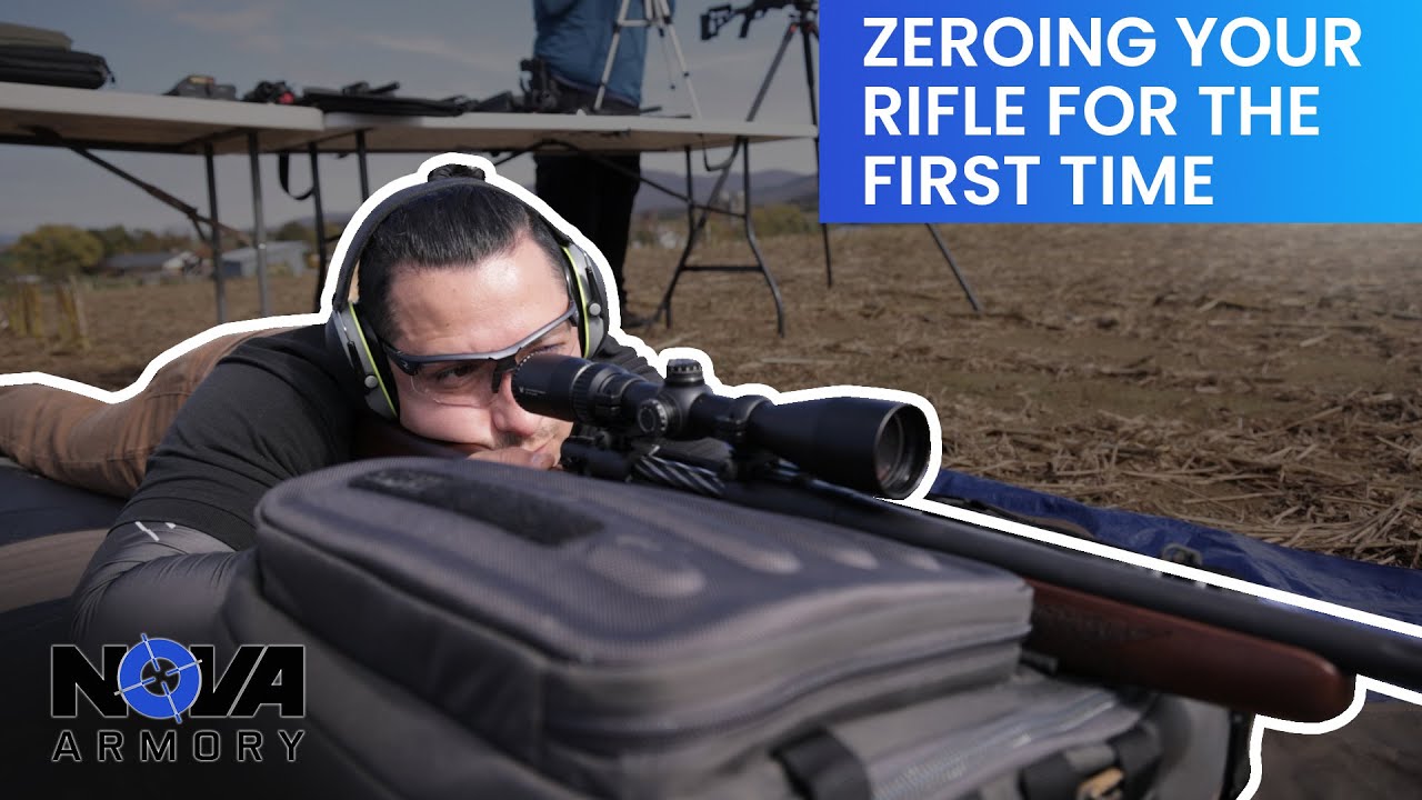 Zeroing Your Rifle for the First Time - YouTube