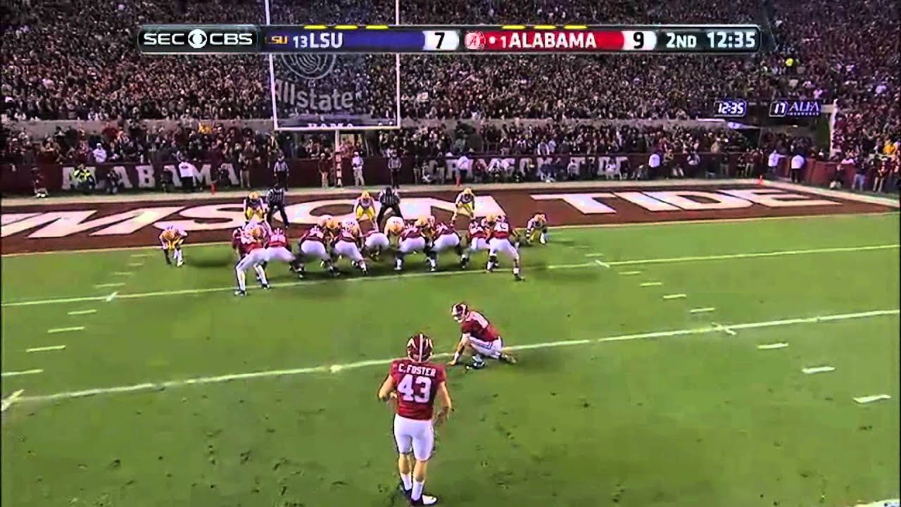 Alabama Vs. LSU 2013: O.J. Howard 52 yard touchdown catch! - YouTube