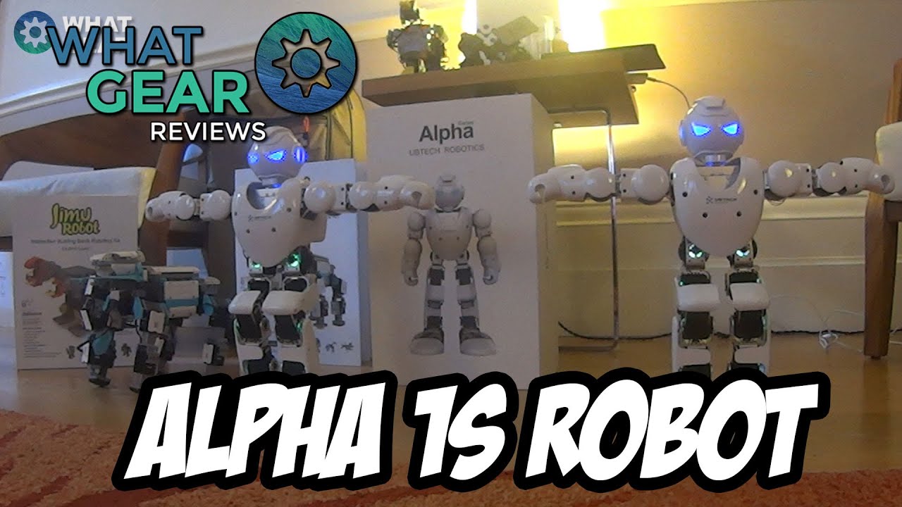 UBtech Alpha 1s Robot : Jimu Robot - YouTube