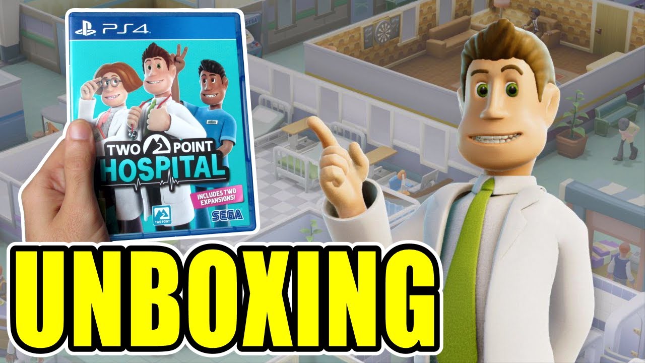 Two Point Hospital (PS4) Unboxing - YouTube