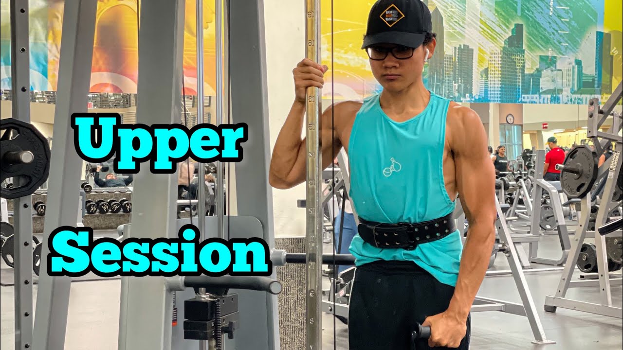 BUILDING A BIG UPPER BODY | UPPER SESSION | - YouTube