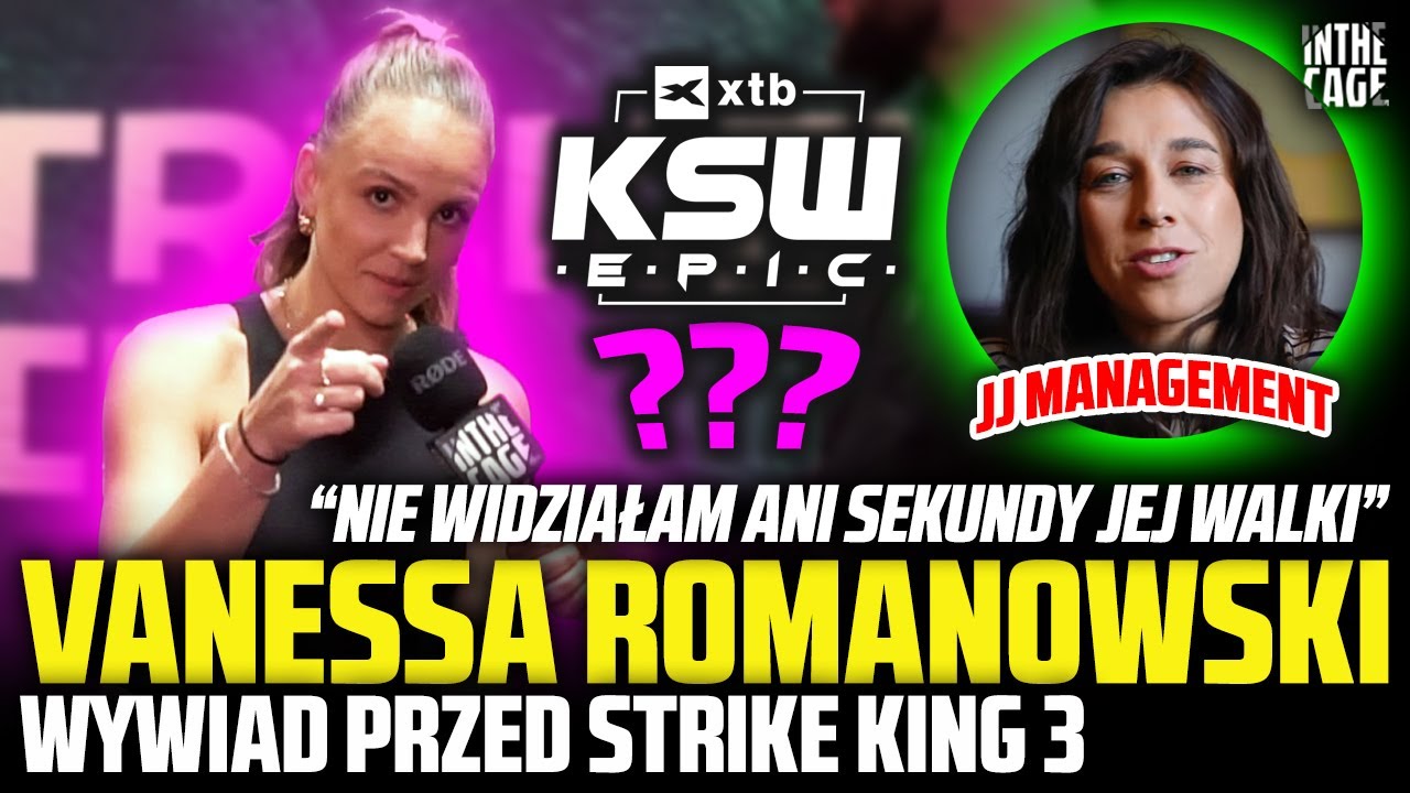 Vanessa ROMANOWSKI - Strike King 3 | KSW Epic | Współpraca z ...