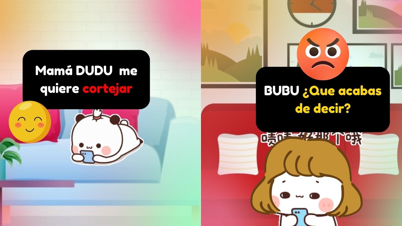 BUBU le cuenta a su mamá de las intenciones de DUDU/ANIMACION/ BUBU DUDU CINNAMON - YouTube