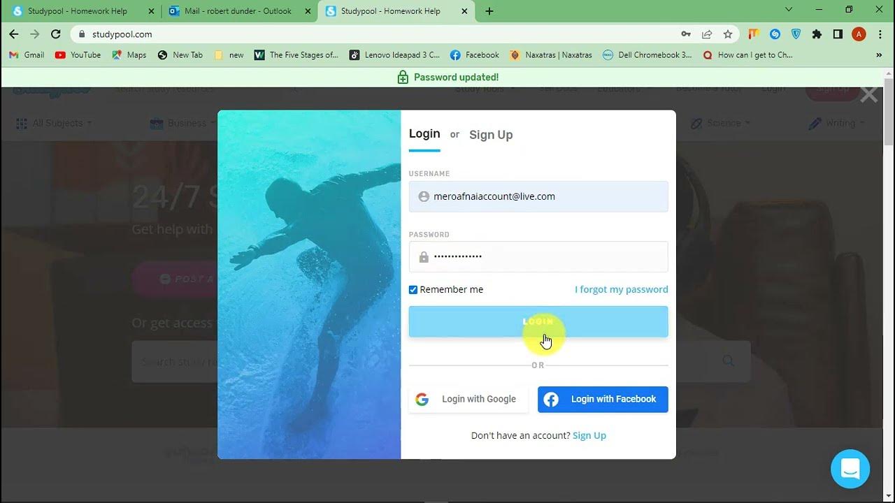 How To Reset Study Pool Password - Recover StudyPool Account - YouTube
