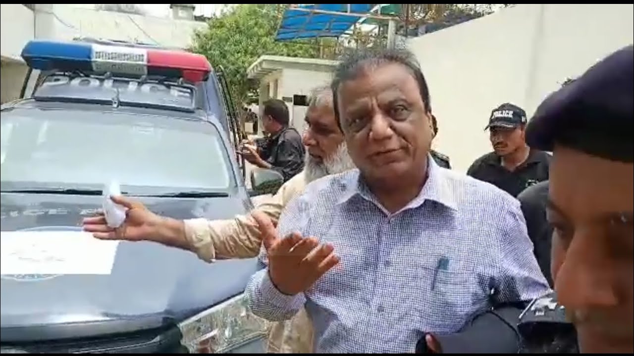 Babar Khan Ghauri in custody - YouTube