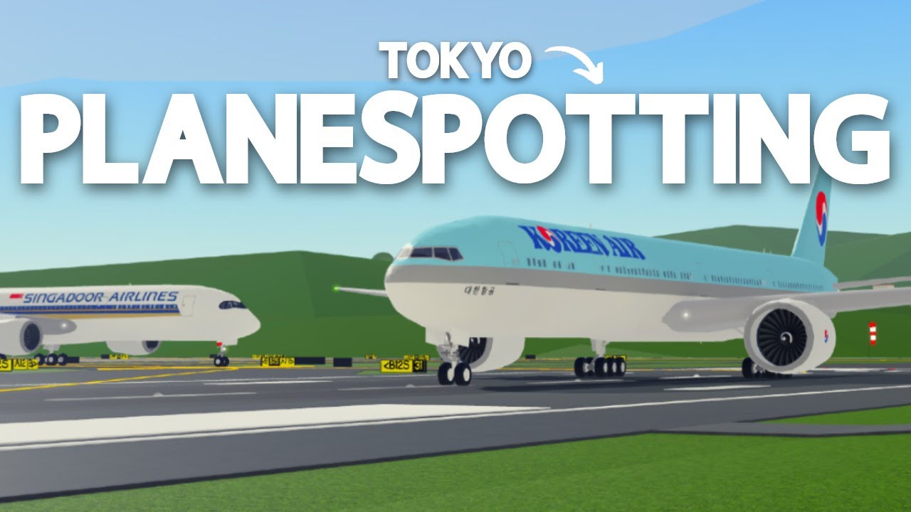 PTFS Planespotting at TOKYO HANEDA 🗼 | Semi realistic - YouTube