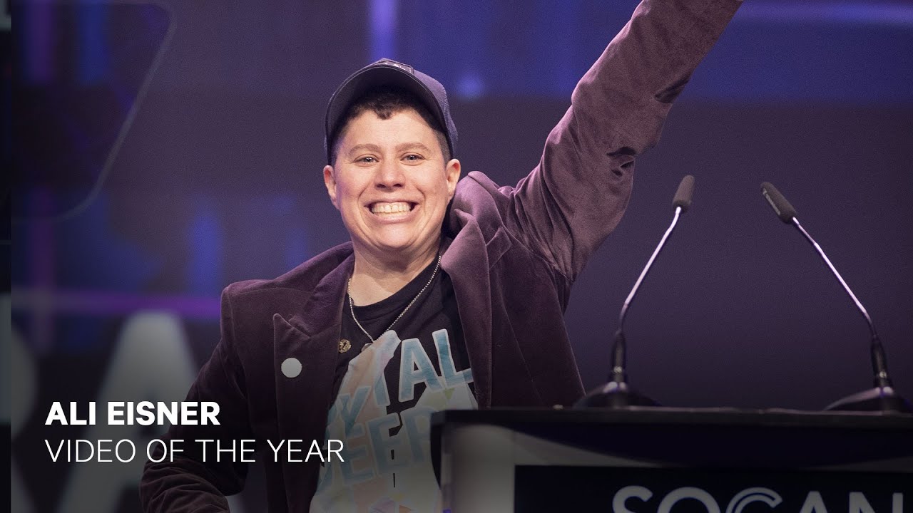 Ali Eisner wins Video of the Year | Live at the 2019 JUNO Gala Dinner ...