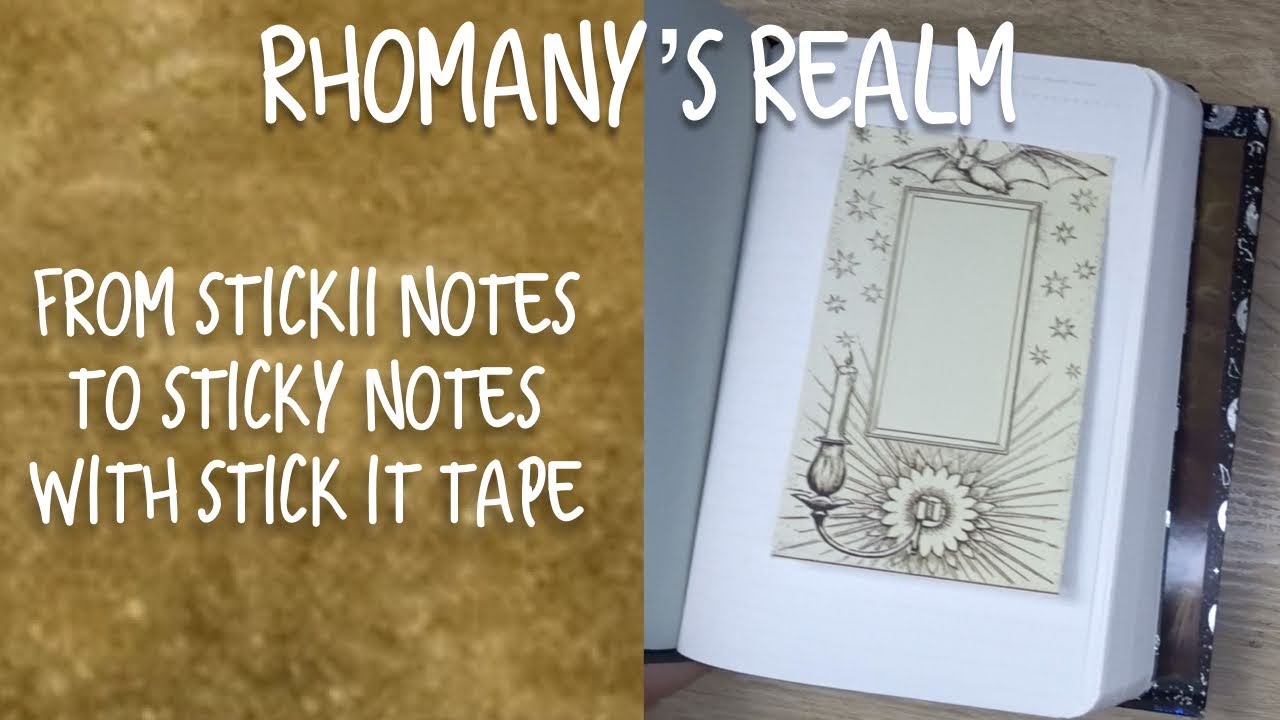 From Stickii Notes to Sticky Notes with Stick It! | Creative Quickie ...