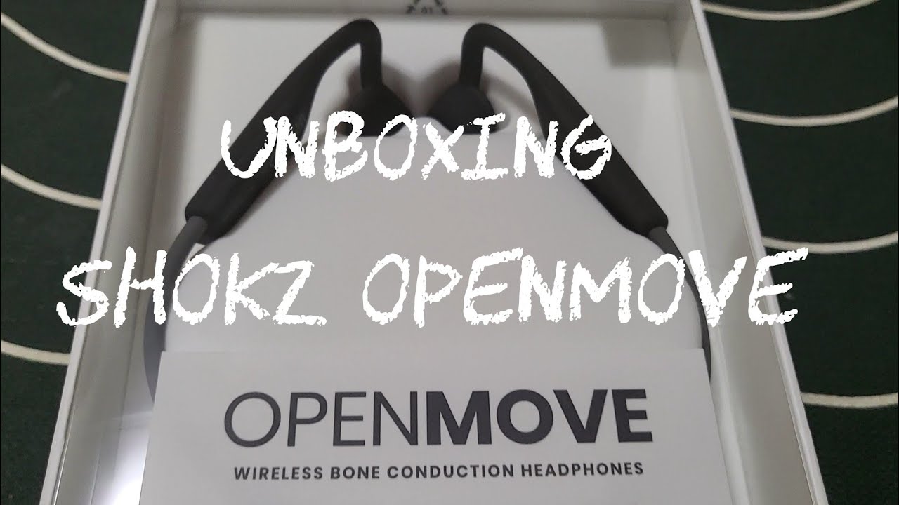 Unboxing || Shokz OpenMove || Wireless bone conduction open-ear ...