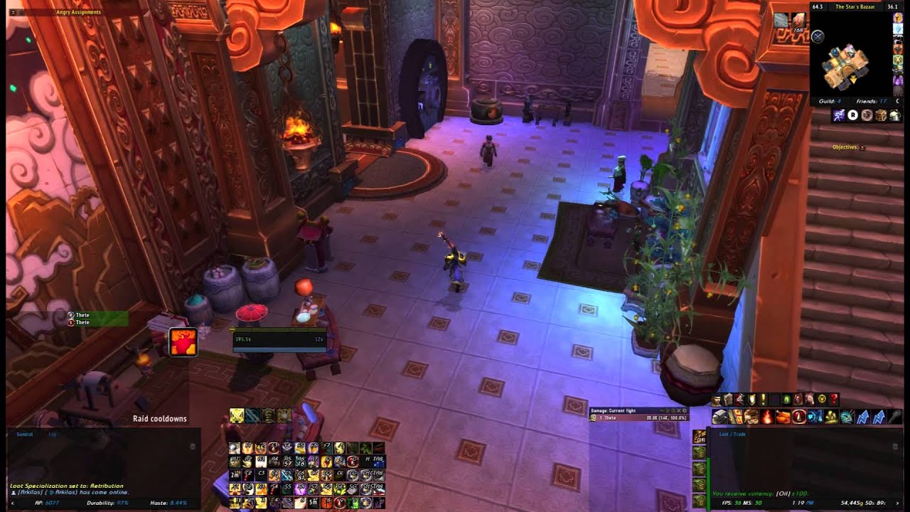 Engaging in WoW Dungeons and Raids from Draenor to Legion - YouTube