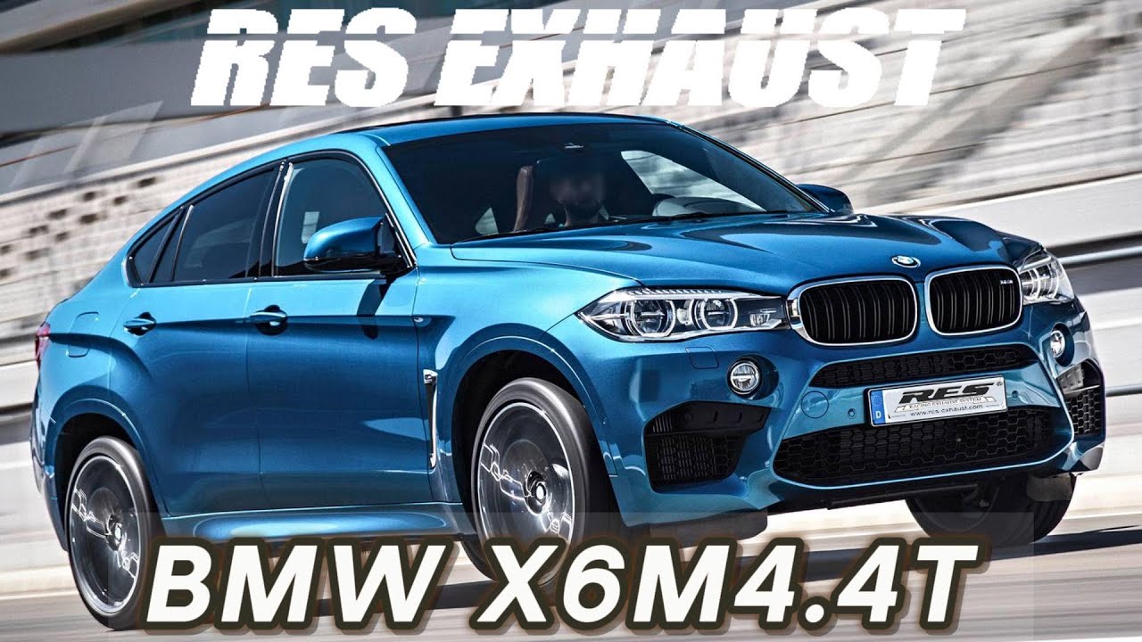 BMW X6M 4 4T#exhaust #bmw #exhaustsound #racing Exhaust Muffler Pipe#RES Exhaust Catback System ...