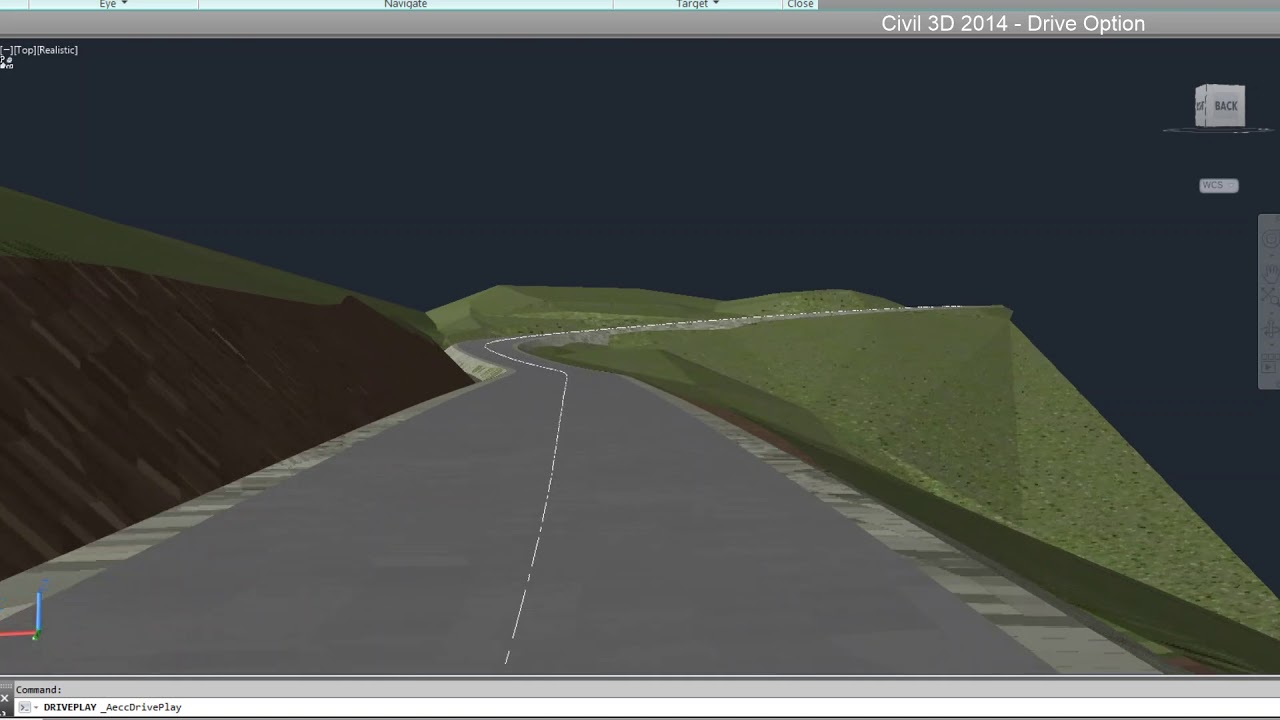 3D Road Visualization - Civil 3D Drive Option - YouTube
