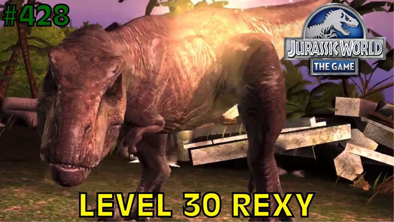 Jurassic World: The Game | EP 428 | Level 30 Rexy - YouTube