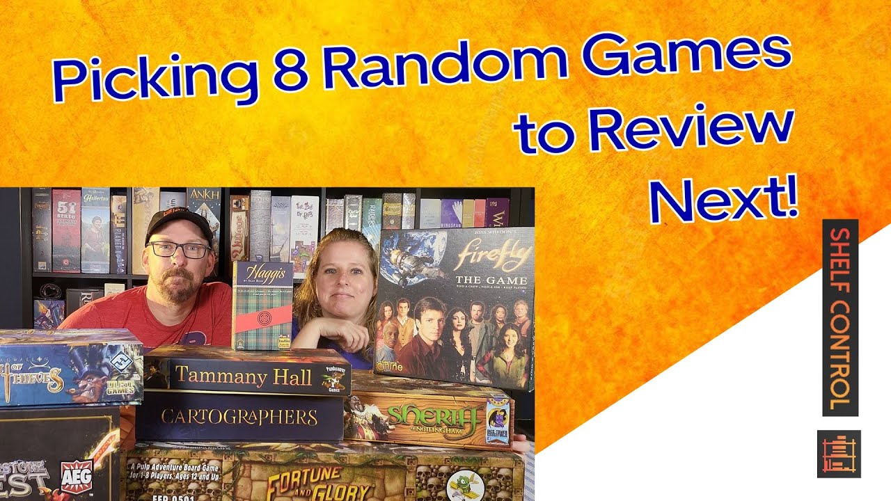 Picking 8 Random Games to Review Next - YouTube