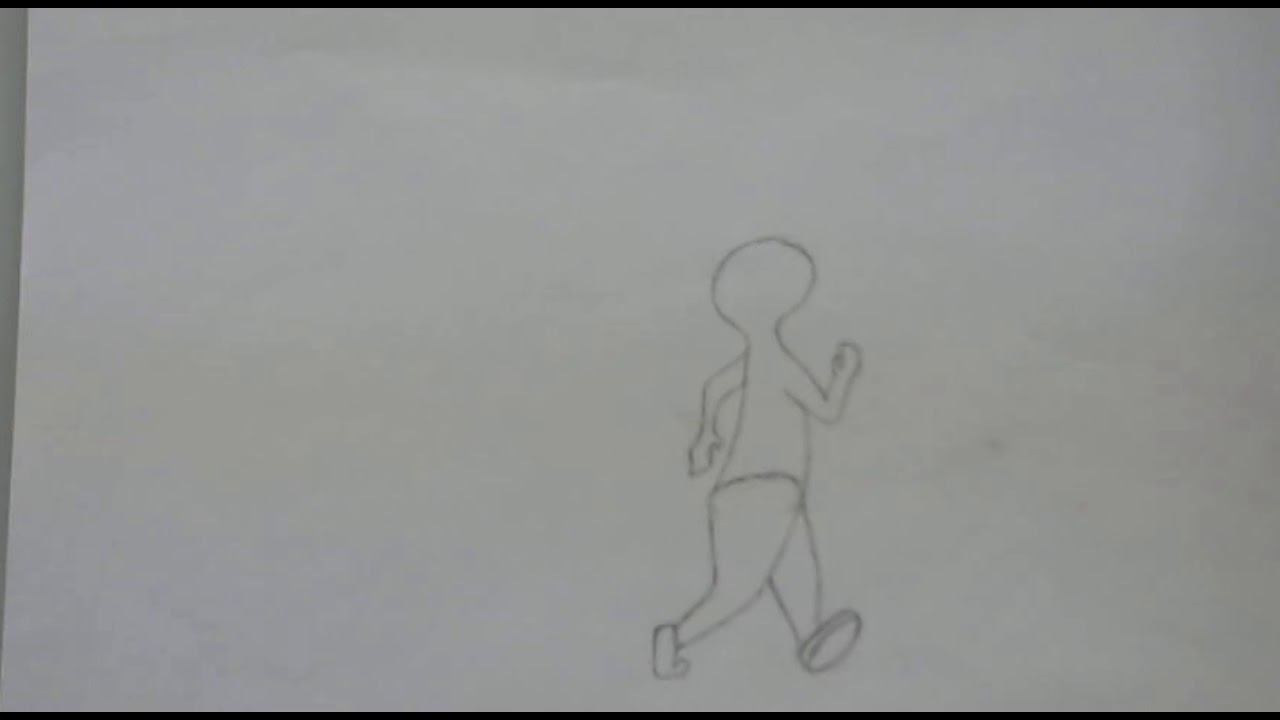 Traditional Walk Cycle Blocking - YouTube