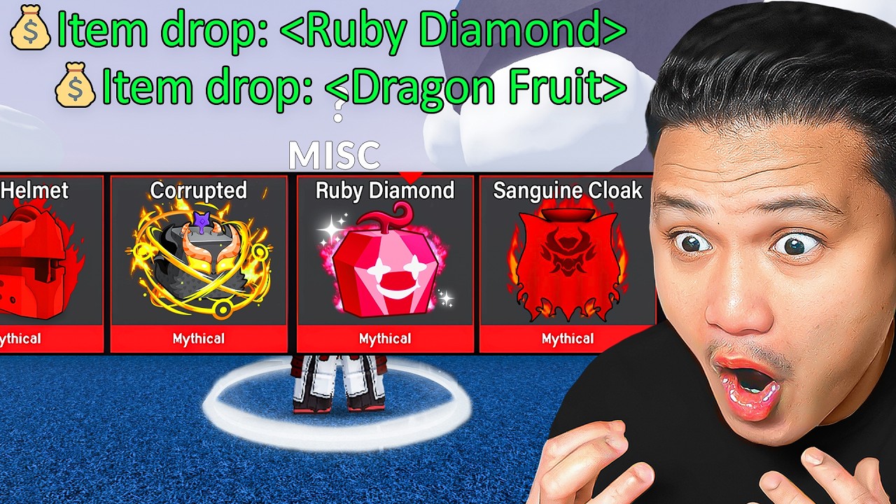 i rolled 100 RED GACHA To Get ALL Items In Blox Fruits - YouTube