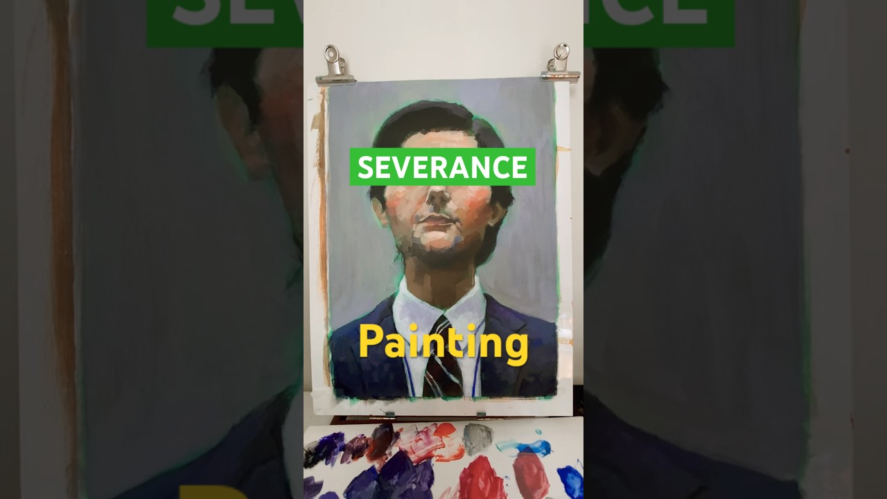 Very mysterious and important portrait of Mark S.#art #painting # ...