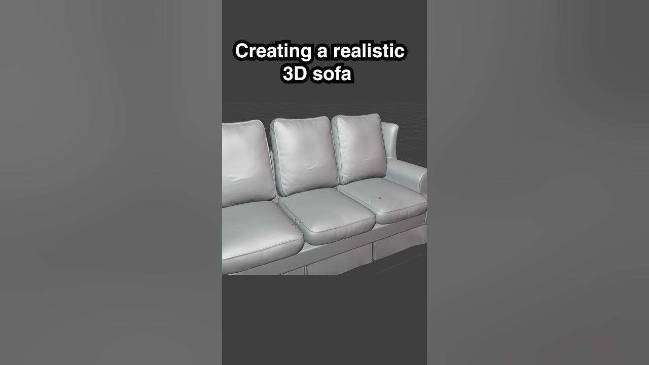 Creating a realistic sofa in Blender using Reality Capture and Substance Painter. - YouTube