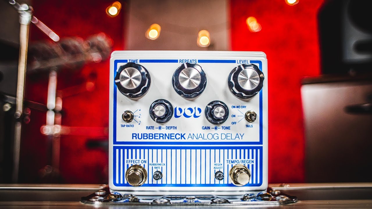 DOD - Rubberneck Analog Delay - Demo - YouTube