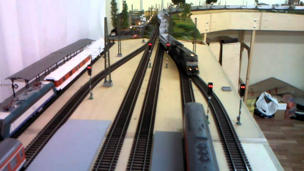 Norfolk Southern 7204 Coal train HO - YouTube