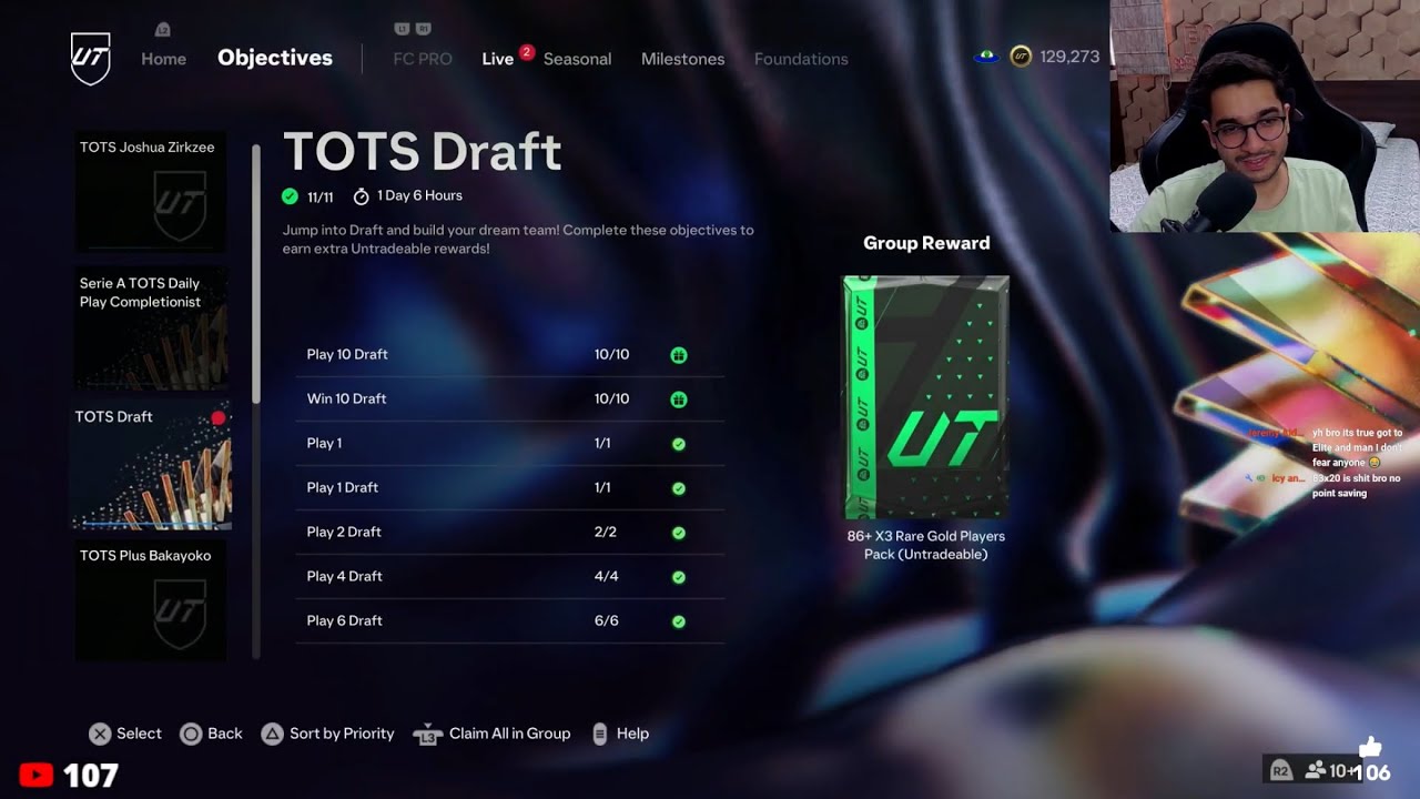 Opening CRAZY TOTS Draft Objective Rewards - YouTube