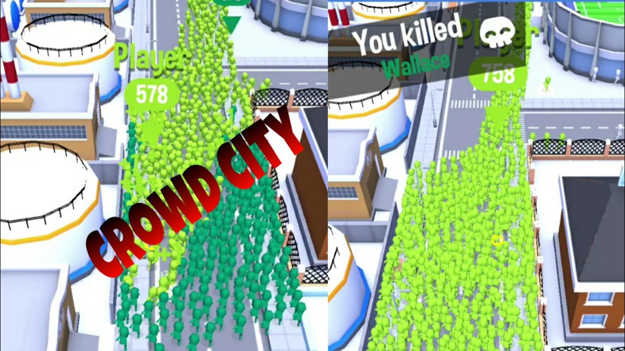 Crowd city game play 👌 - YouTube