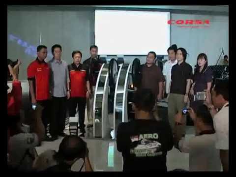 Launching Corsa Motorcycle Tire R46 - YouTube
