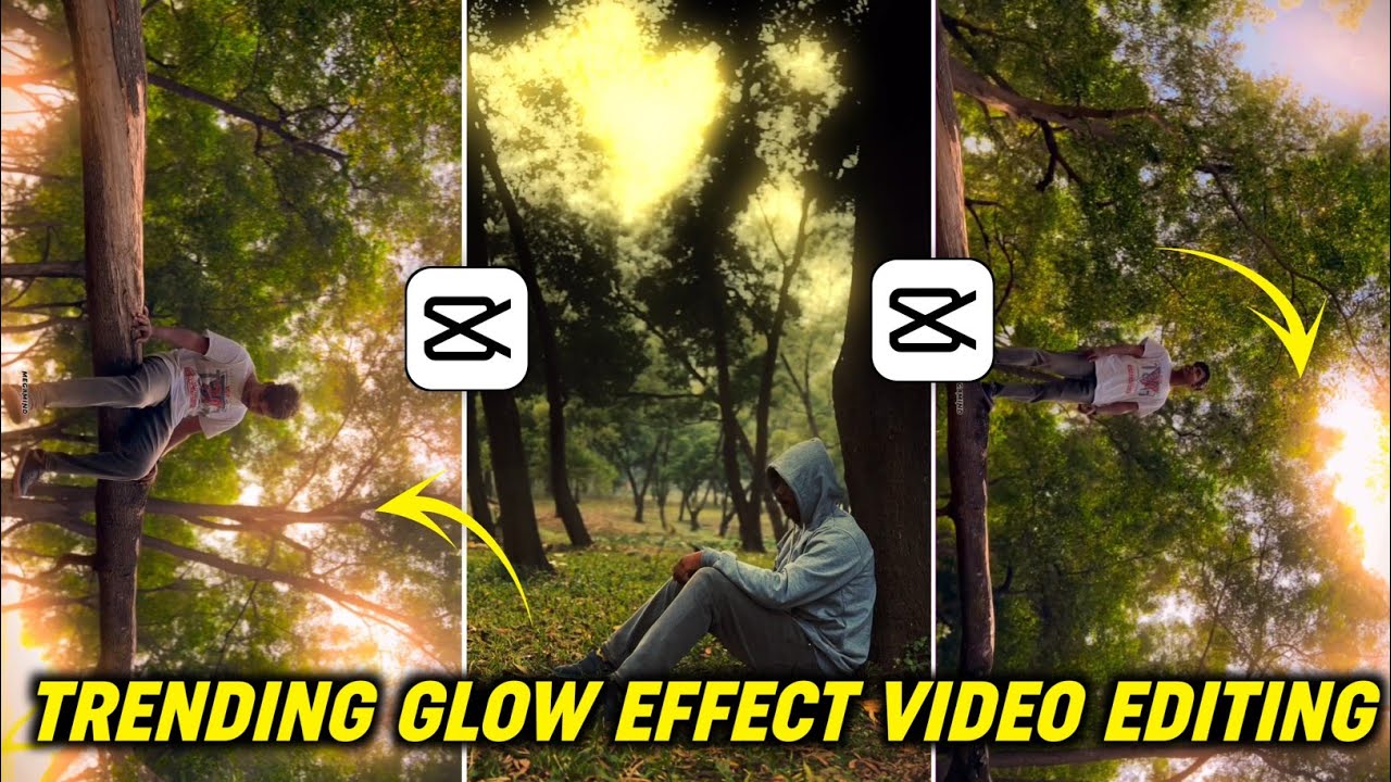 Trending Glow Video Editing In Capcut | Cinematic Sky Glow Effect In Capcut | Capcut Glow ...