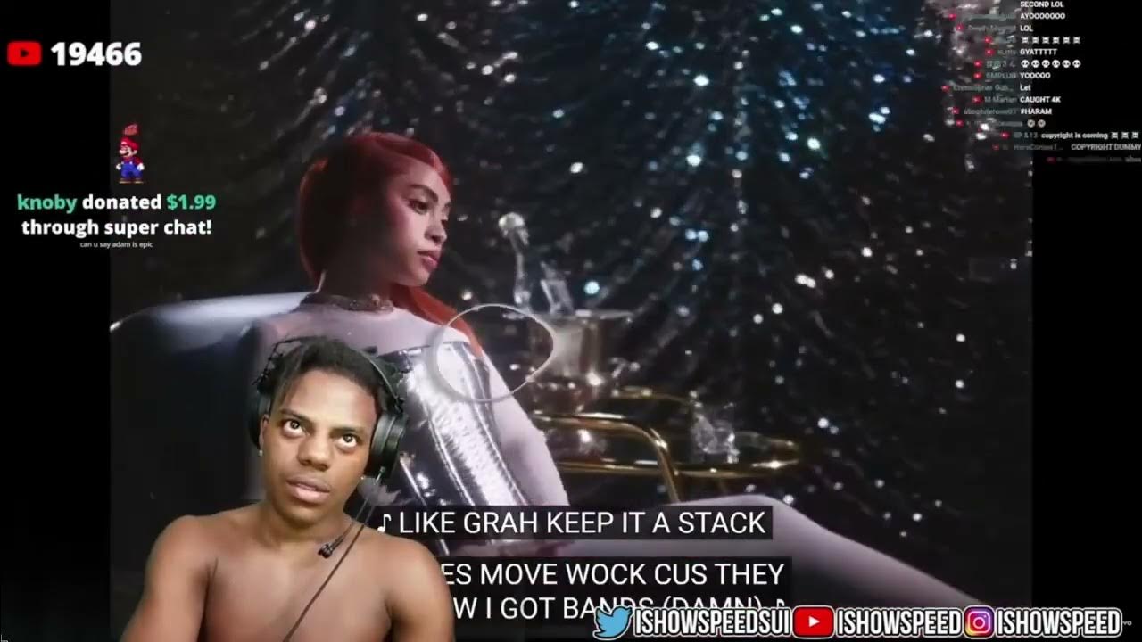 ISHOWSPEED REACTS TO ICE SPICE AND NICKI MINAJ NEW SONG PRINCESS DIANA!! #ishowspeed #icespice ...