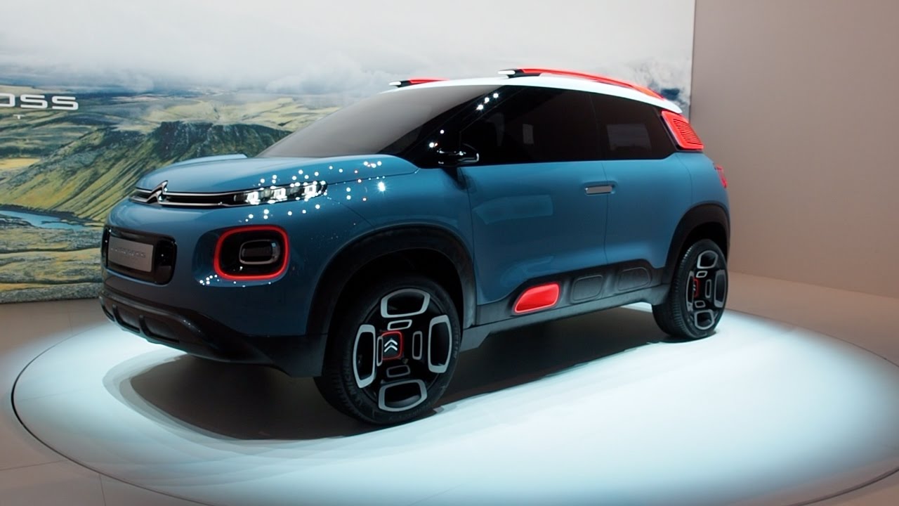 The All New 2017 Citroen C-Aircross Concept In detail review walkaround ...