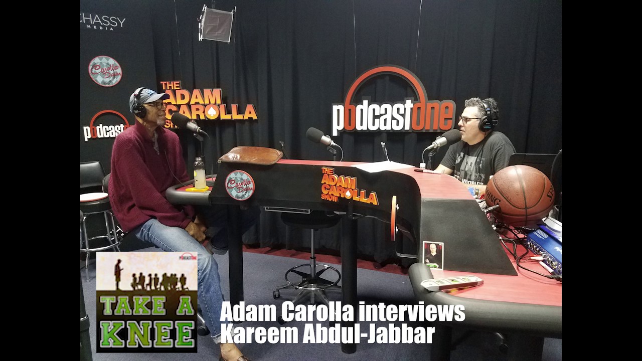 Preview of Adam Carolla's Take a Knee With Kareem Abdul-Jabbar - YouTube