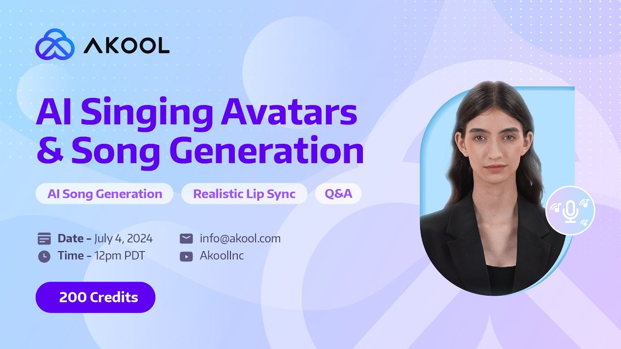 AI Singing Avatars & Song Generation - YouTube