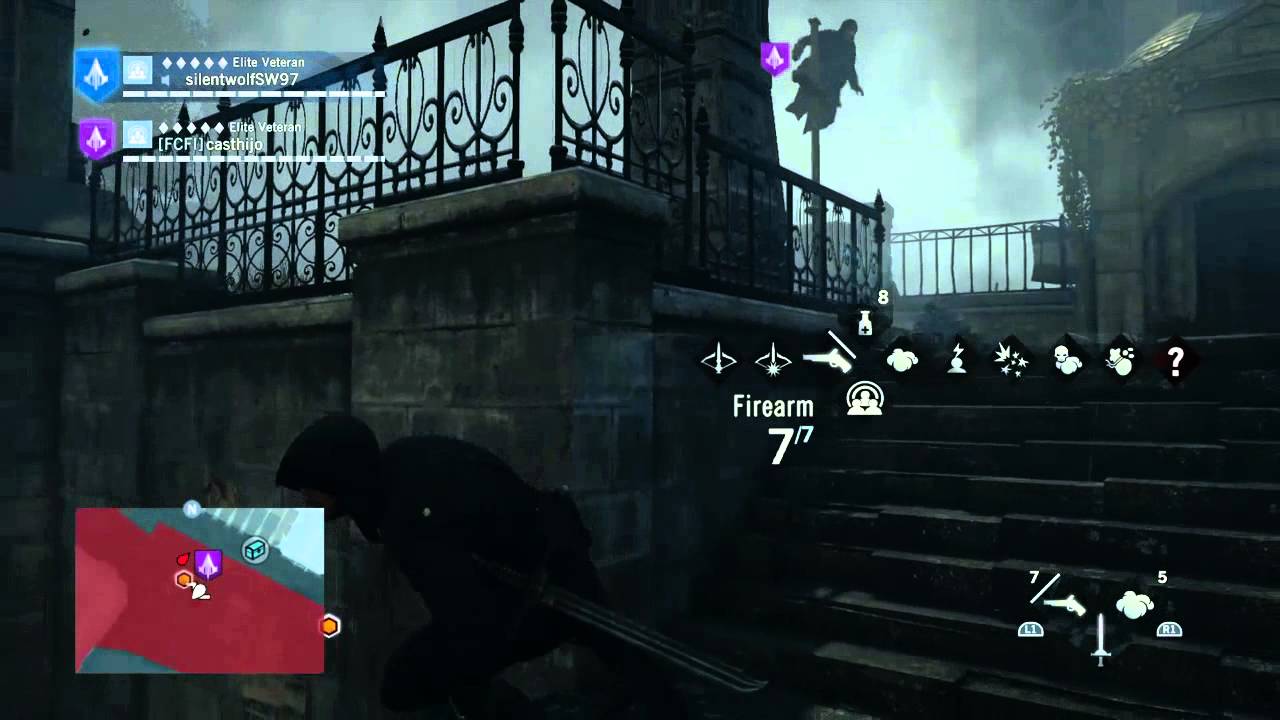 Assassin's Creed Unity Co-op Gameplay #3 Teething The Templars Heist ...