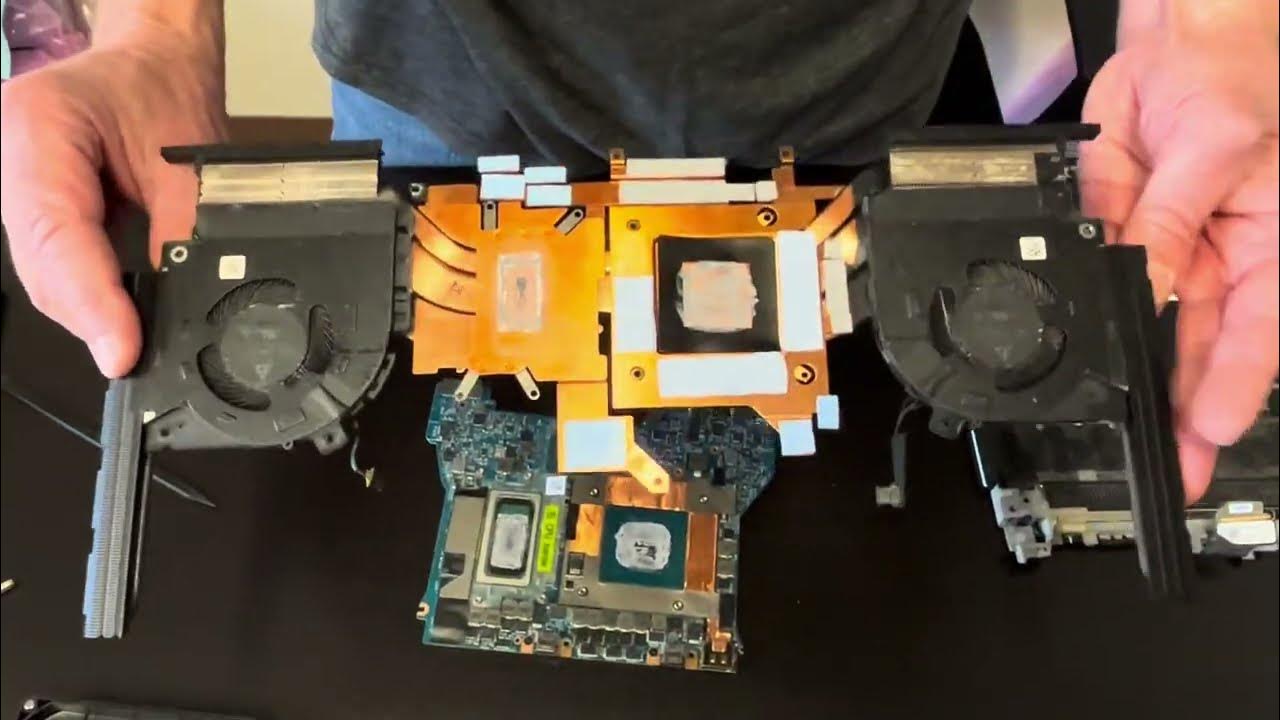 Alienware X15 R1 Laptop. How to disassemble, fix, repair, upgrade memory SSD Motherboard LCD ...